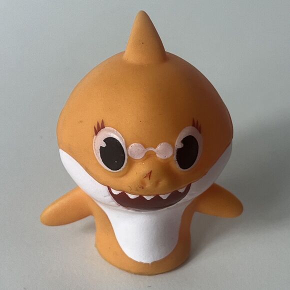 Unbranded | Toys | Baby Shark Finger Puppet Toys Grandma Shark Yellow ...